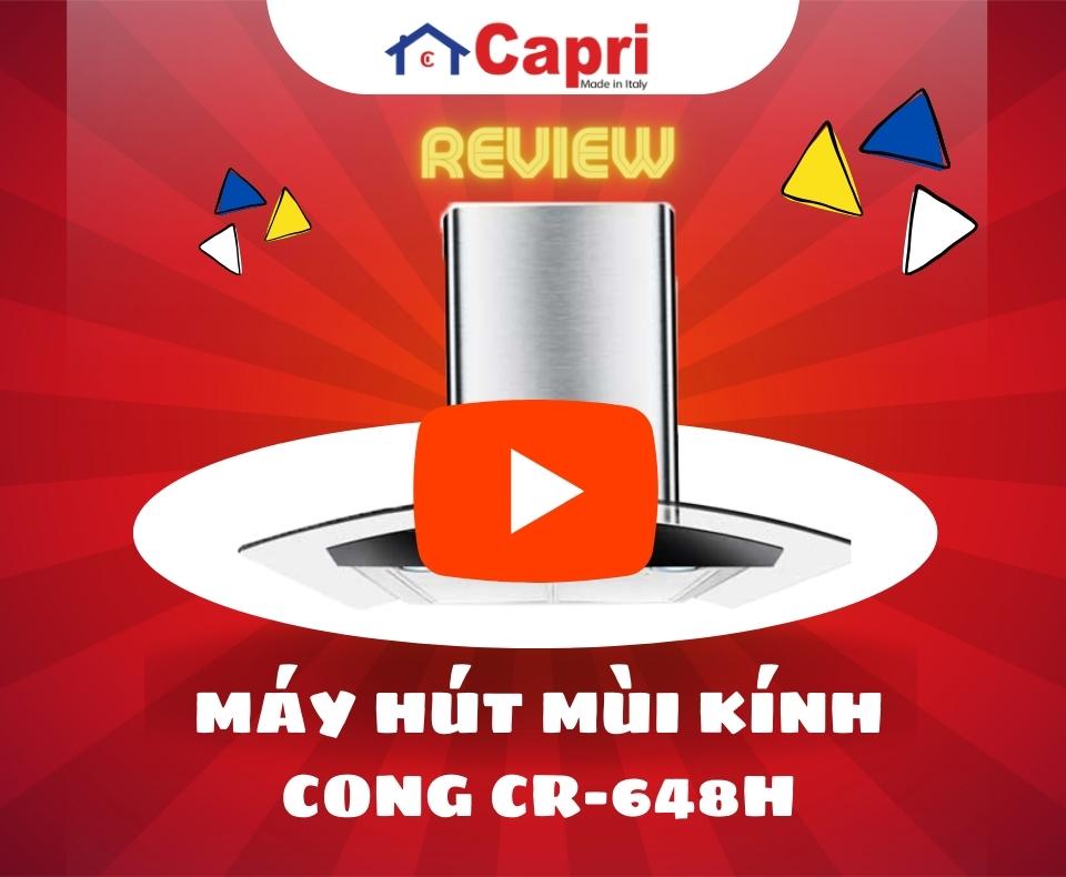 MÁY HÚT MÙI KÍNH CONG HIỆN ĐẠI CR-648H