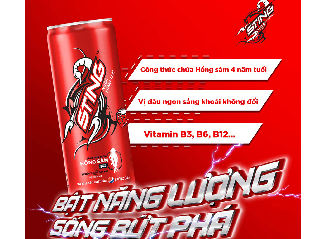 Trong một chai Sting có bao nhiêu calo? Sting gây hại gì cho sức khỏe?